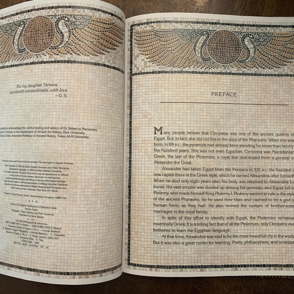 Toys | Cleopatra Hardcover Book Stanley Vennema New Fabulous Pictures ...